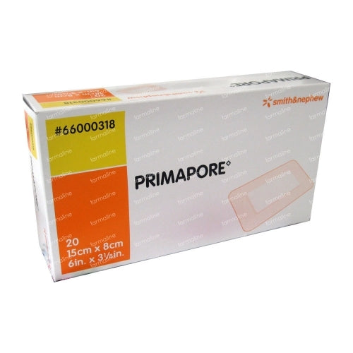 PRIMAPORE Adhesive Surgical Dressing (15 cm x 8 cm)-20 – ozonemedical