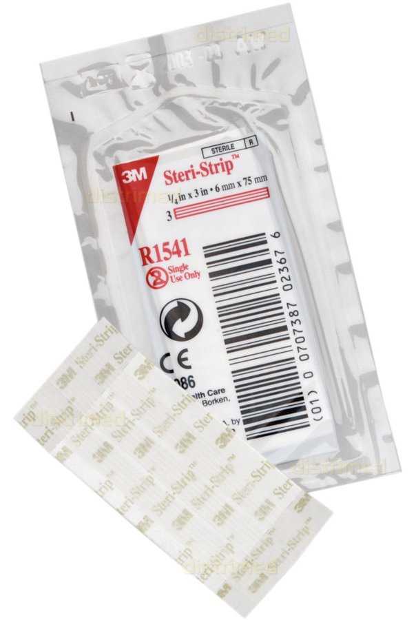 Steri-Strip Skin Closures 6mm x 75mm - Pack Of 12 – ozonemedical